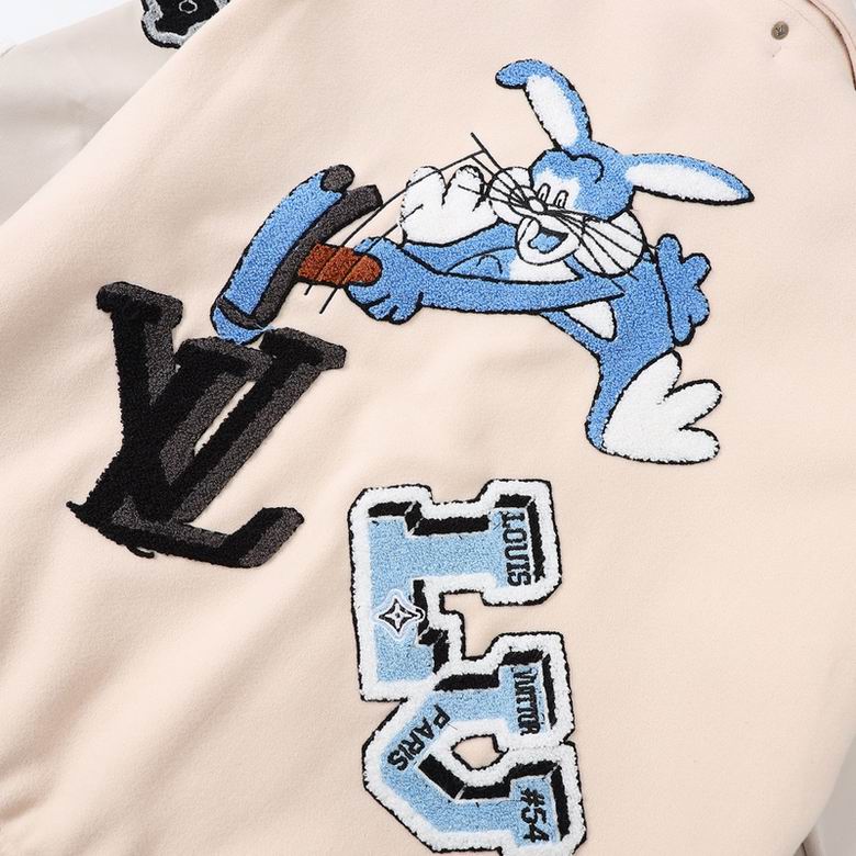 Louis Vuitton Bomber- Bugs Bunny Cream Varsity